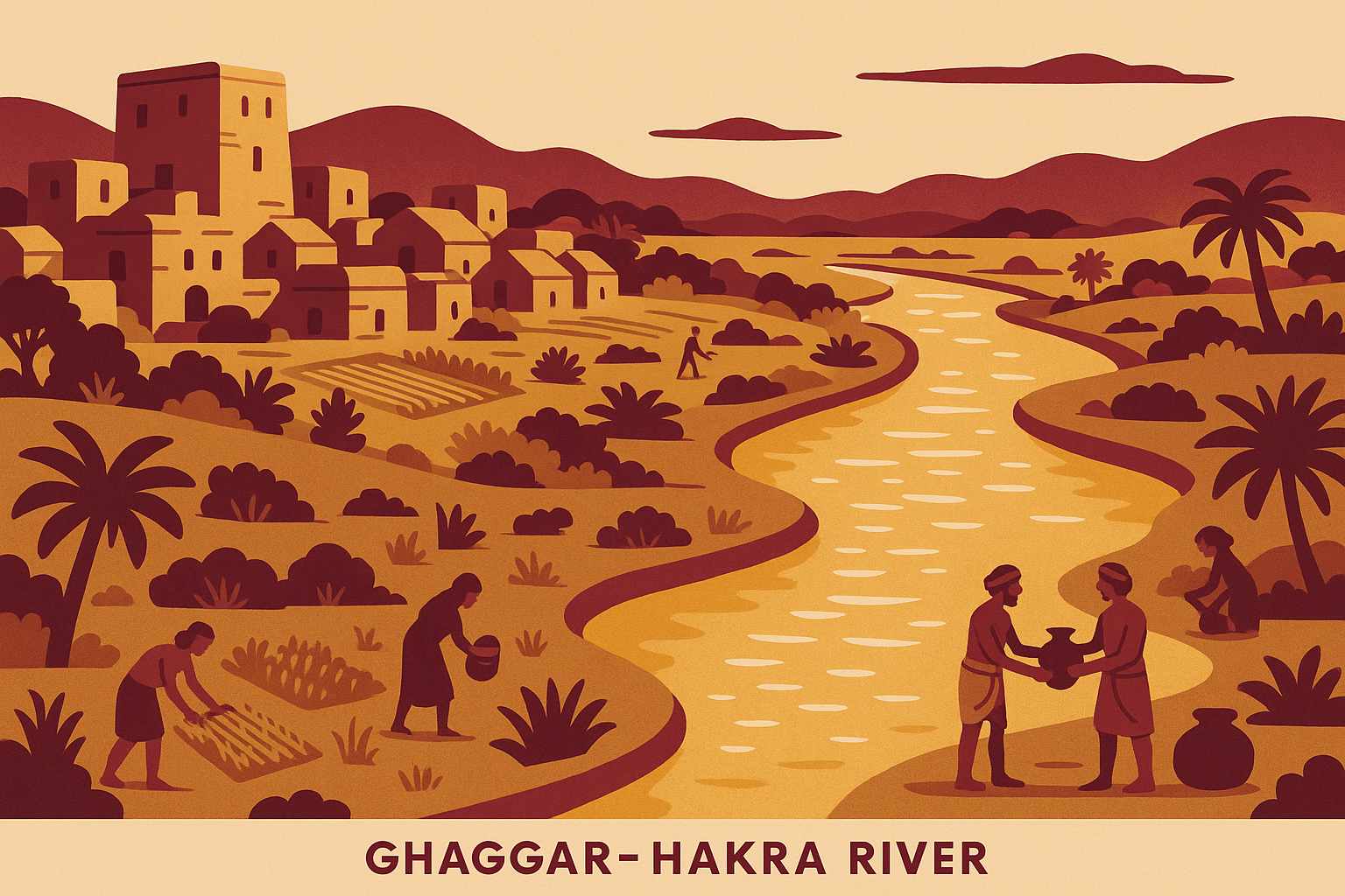 The Enigmatic Disappearance of the Ghaggar-Hakra River: Trace Its ...