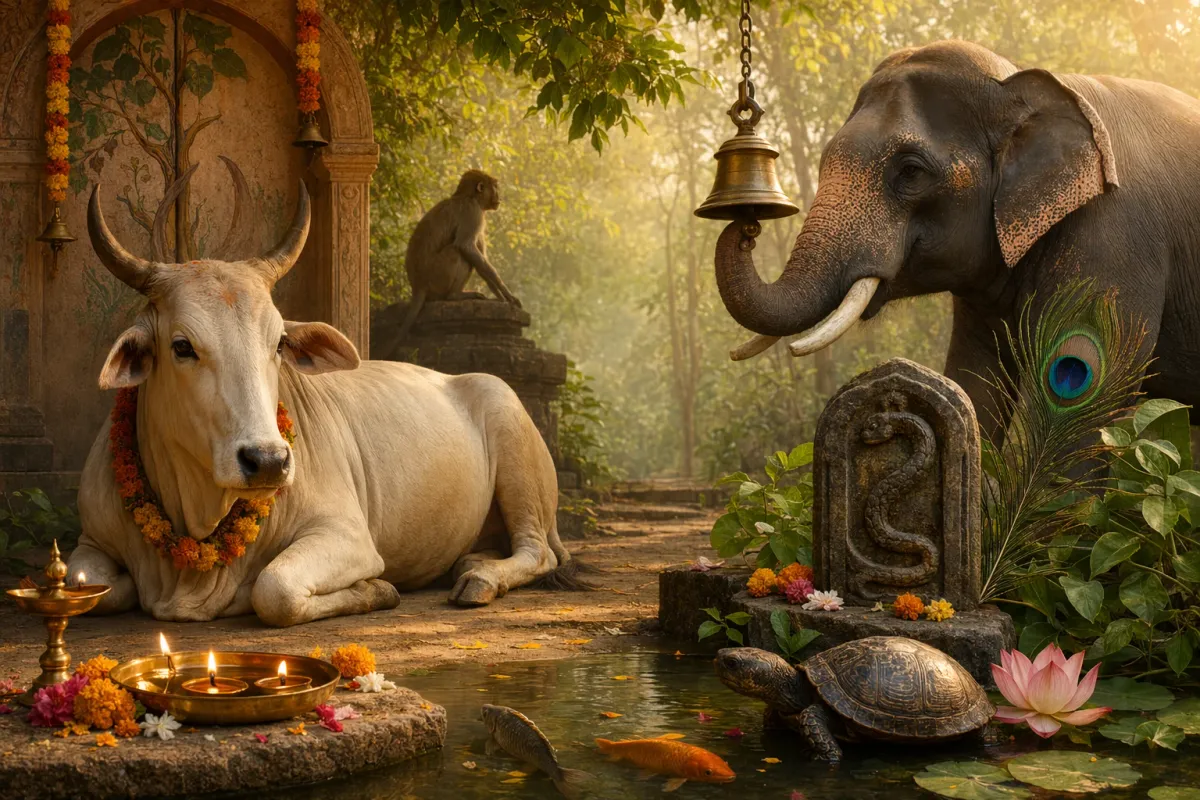 Sacred Animals in India: Meanings and Examples