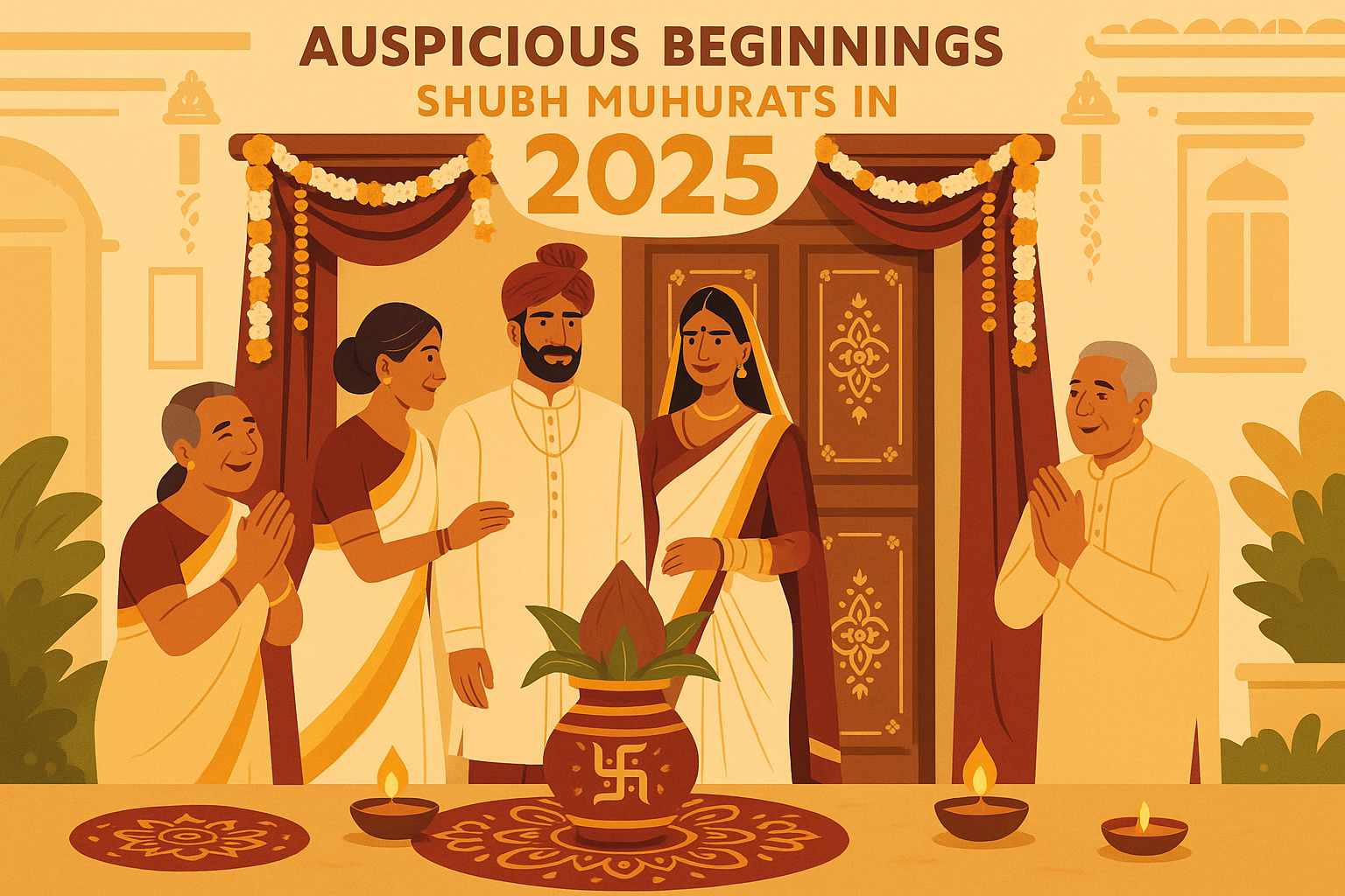 Auspicious Beginnings 2025: Marriage and Griha Pravesh Shubh Muhurats