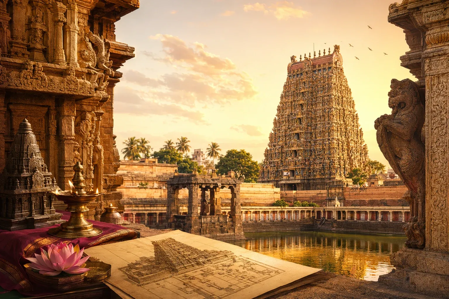 Dravidian Temple Architecture: South Indian Temple Guide